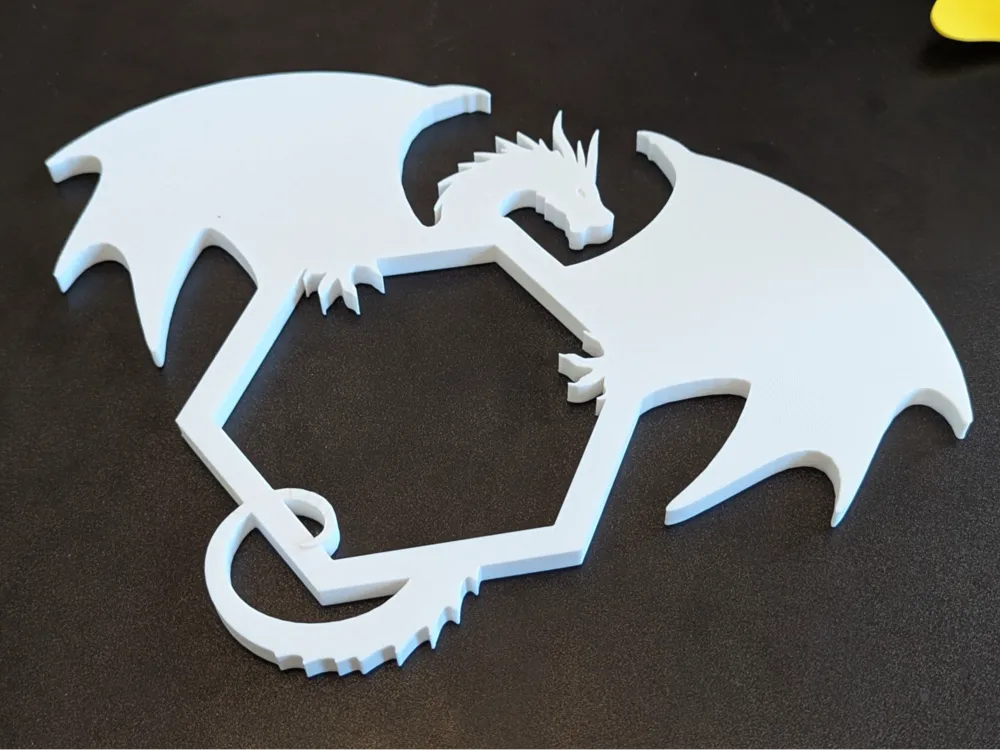 Dragon Frame with d20 Frame by Topazdragon117MakerWorld: Download Free ...