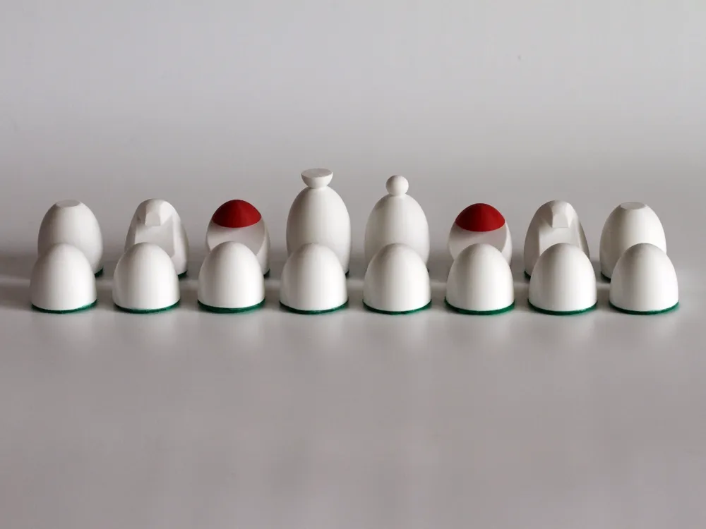The Egg Chess Set by Past Pawns MakerWorld: Download Free 3D Models