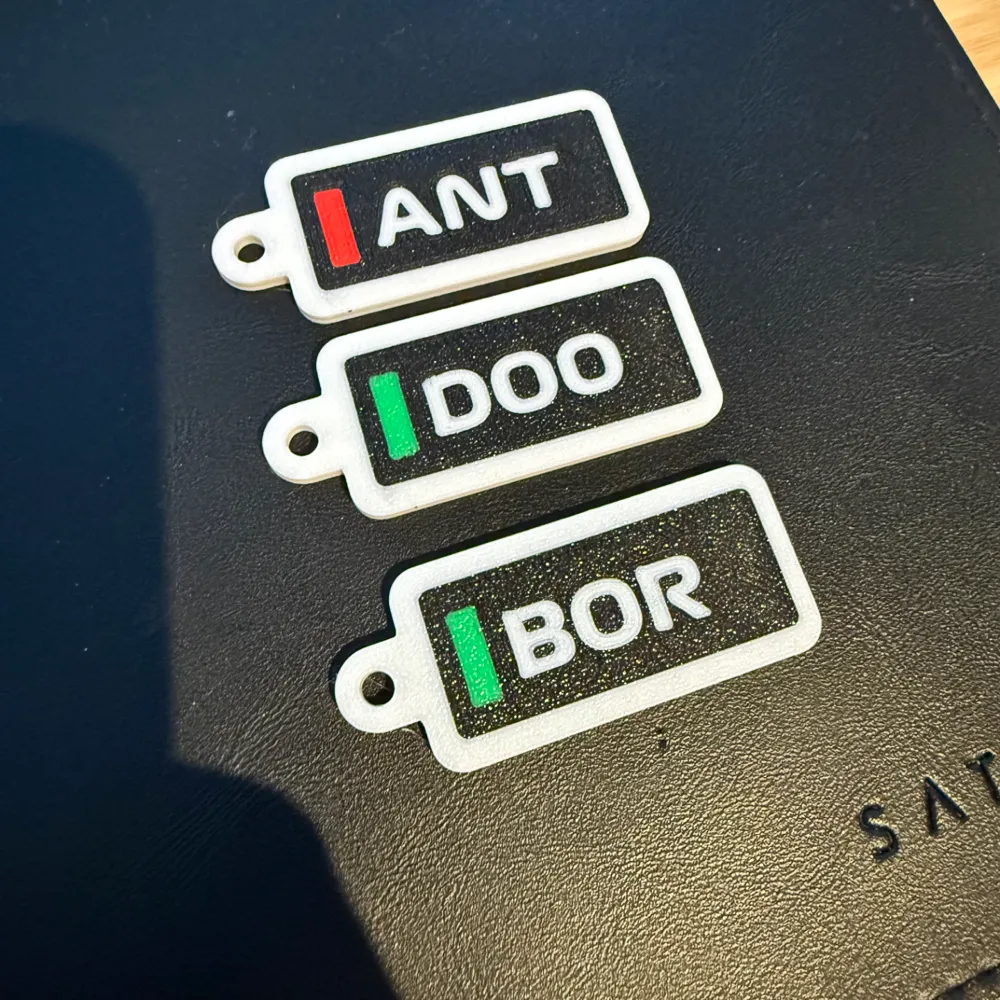 F1 Drivers Name TAG v5 by LetMePrint MakerWorld: Download Free 3D Models