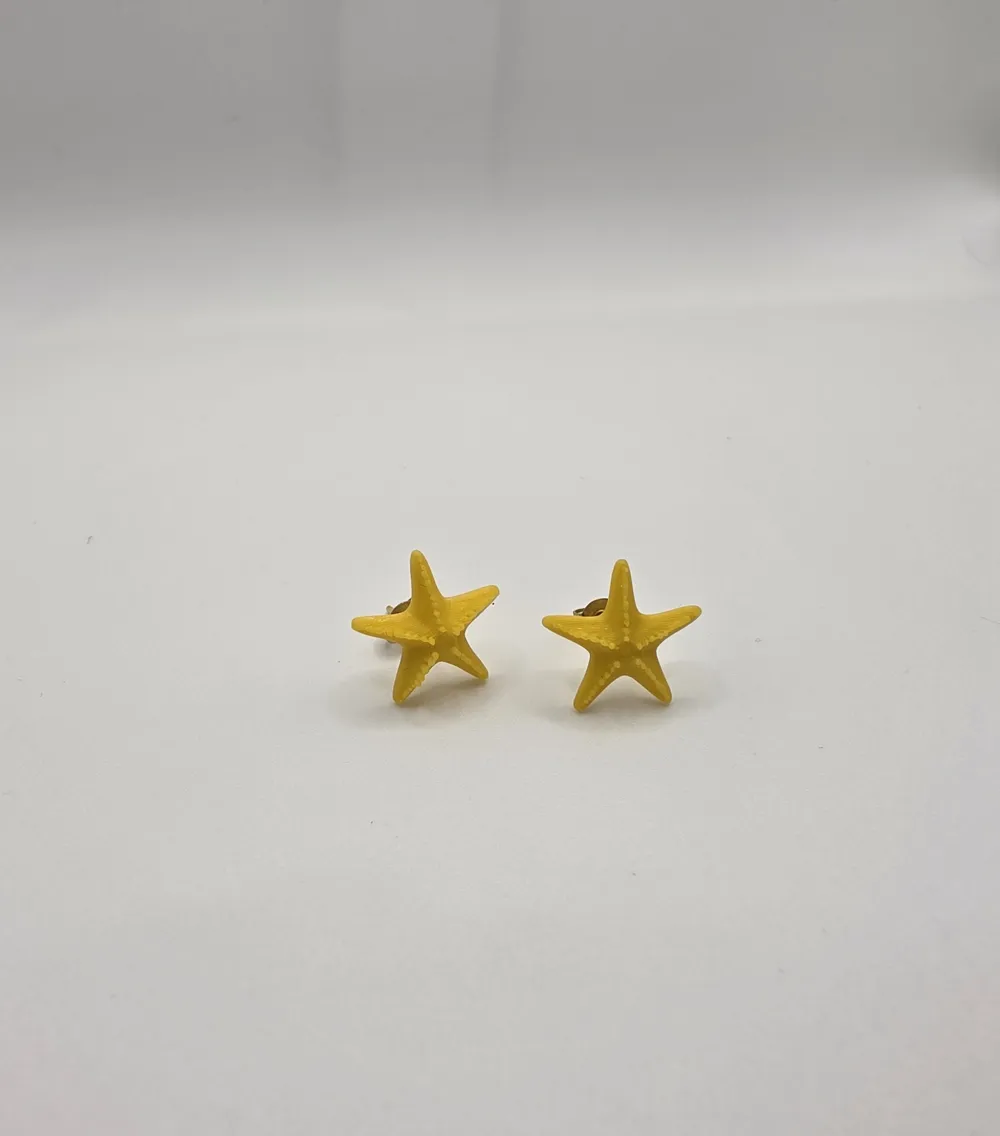 Starfish Earrings – Summer Edition by Amaral_3D MakerWorld: Download ...