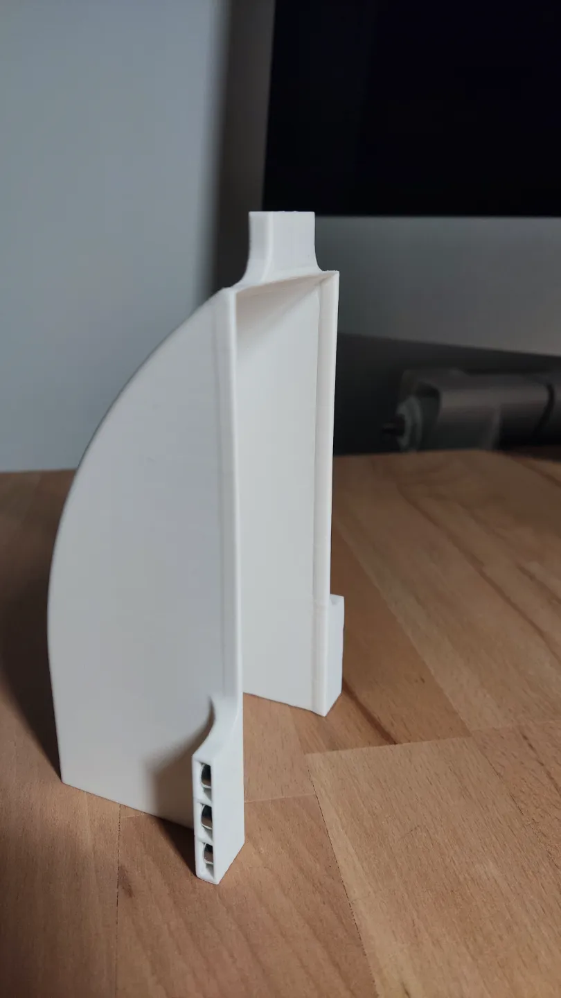 bambulab X1C vertical poop evacuation pipe by sagatxxx - MakerWorld