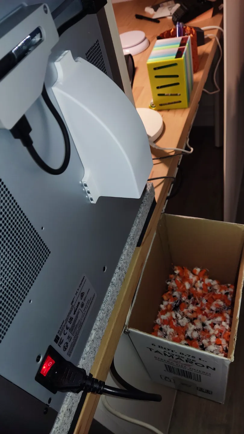 bambulab X1C vertical poop evacuation pipe by sagatxxx - MakerWorld