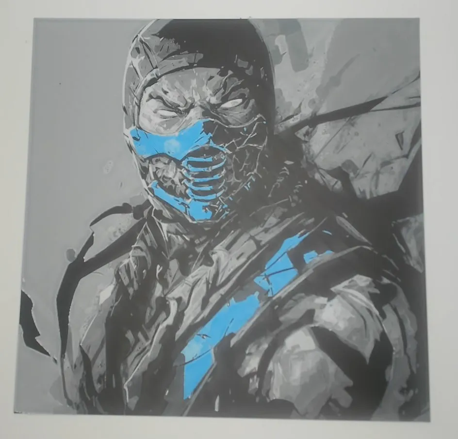 Sub-Zero (Mortal Kombat) Hueforge by LoFi Layers MakerWorld: Download ...