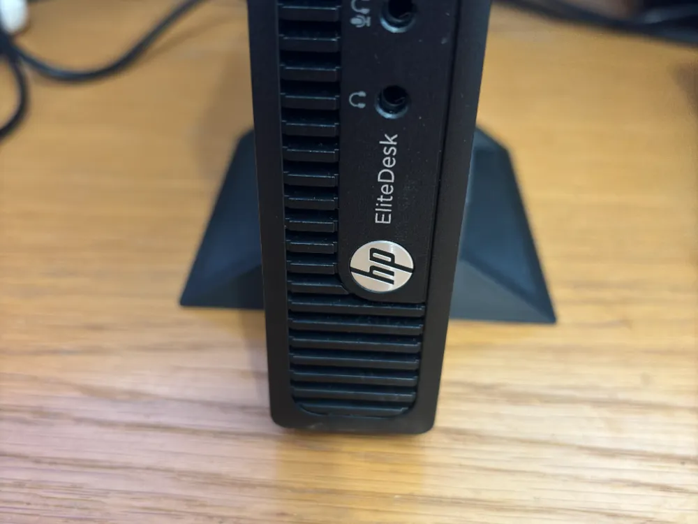 HP EliteDesk Mini G2 Vertical Stand Remixed by darren.moseby - MakerWorld