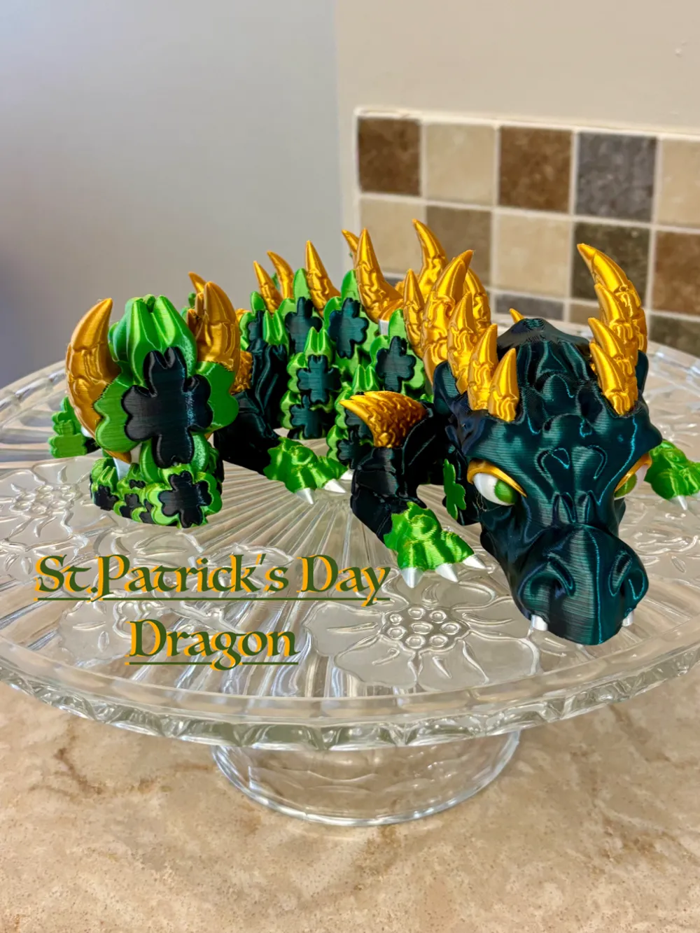 St.Patrick's day Dragon (tiny version available) by iBrawnFDM ...