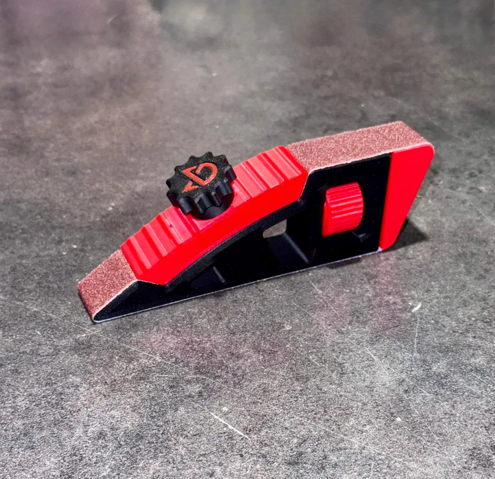 Sanding Block - Adjustable tensioner 20mm - Free 3D Print Model ...