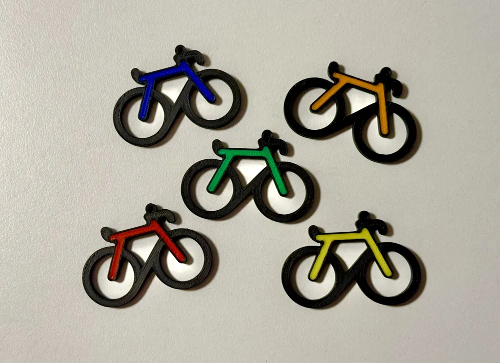 Llavero de bicicleta de carreras por Maca3D MakerWorld: Descarga Modelos 3D Gratuitos