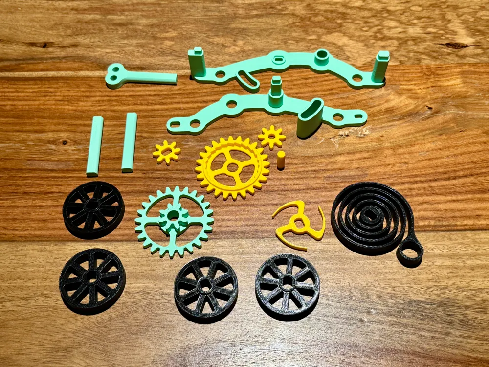 Wind Up Spring Car Construction Kit - Version 2025 Remixed by platini76 ...