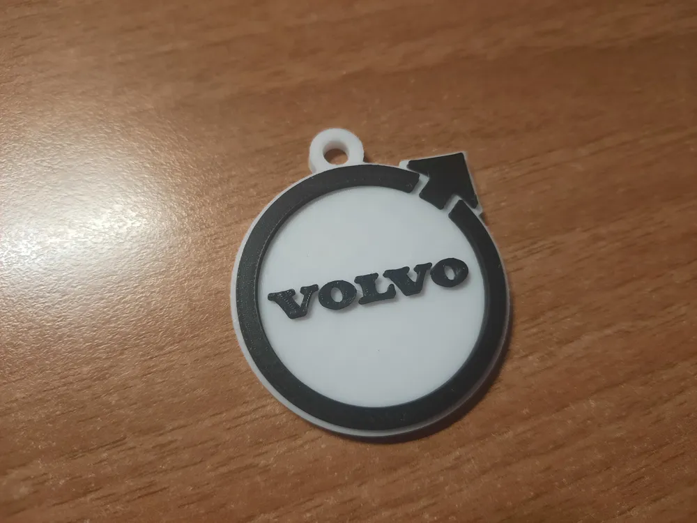 Volvo Logo Keychain by Luke-Leek-98 - MakerWorld