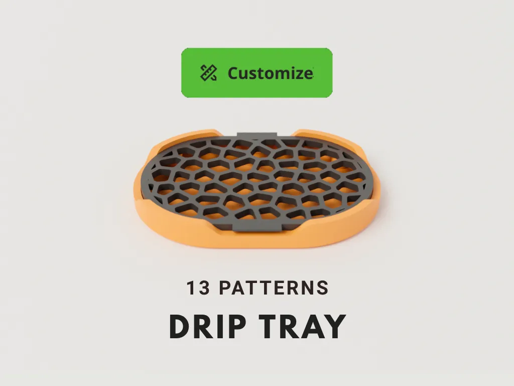 Small soap / sponge drip tray - Parametric - Free 3D Print Model ...
