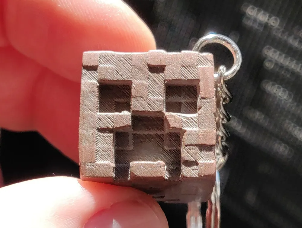 Creeper Keychain by titimitkovMakerWorld: Download Free 3D Models