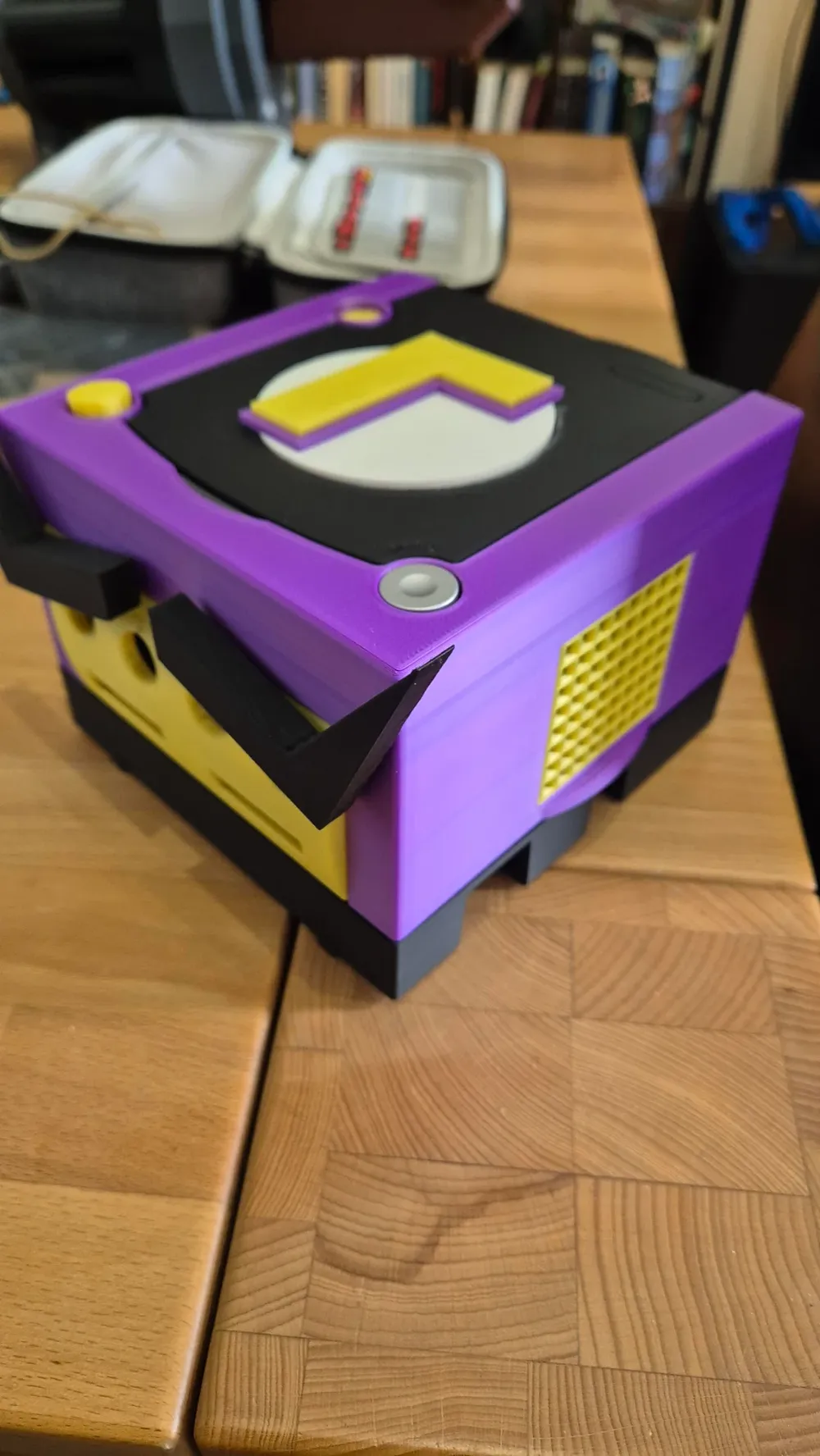 Gamecube custom shell. The "WACUBE" - Free 3D Print Model - MakerWorld