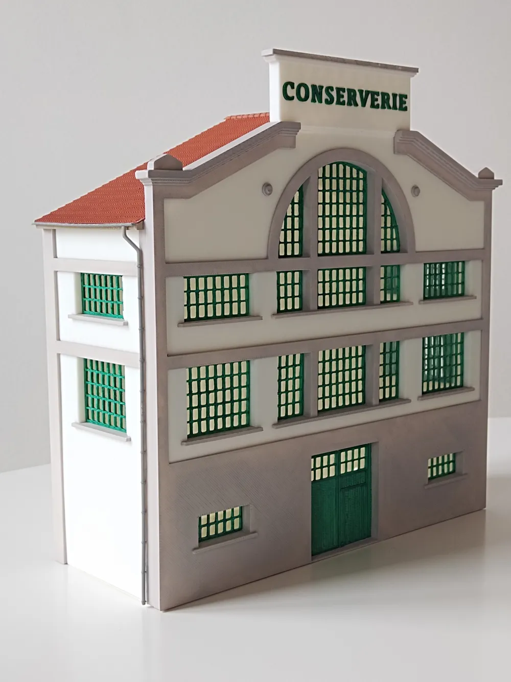 [HO] Modular industrial background building - Free 3D Print Model ...