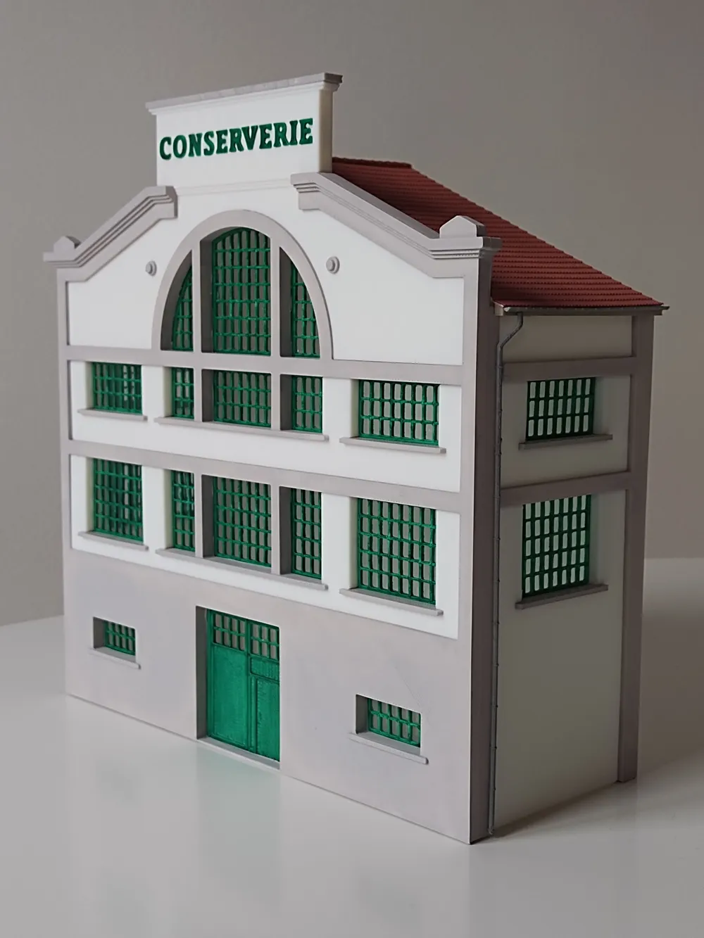 [HO] Modular industrial background building - Free 3D Print Model ...