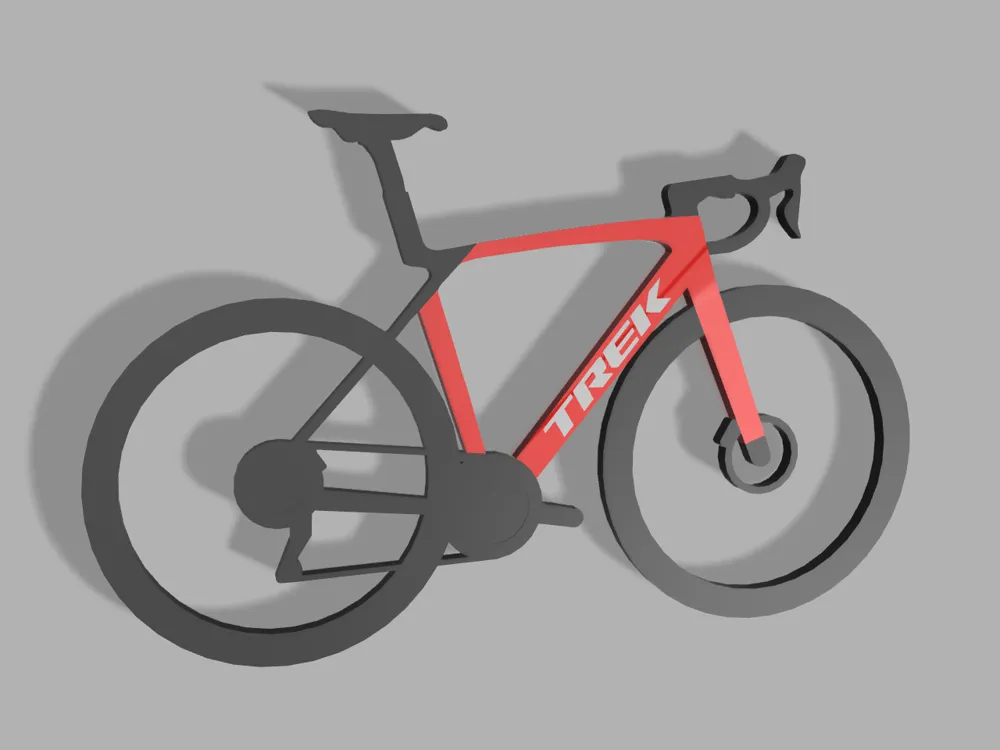 영감을 받은 Trek Madone Gen 8 로드 자전거 150mm 장식 - 무료 3D 프린트 모델 - MakerWorld