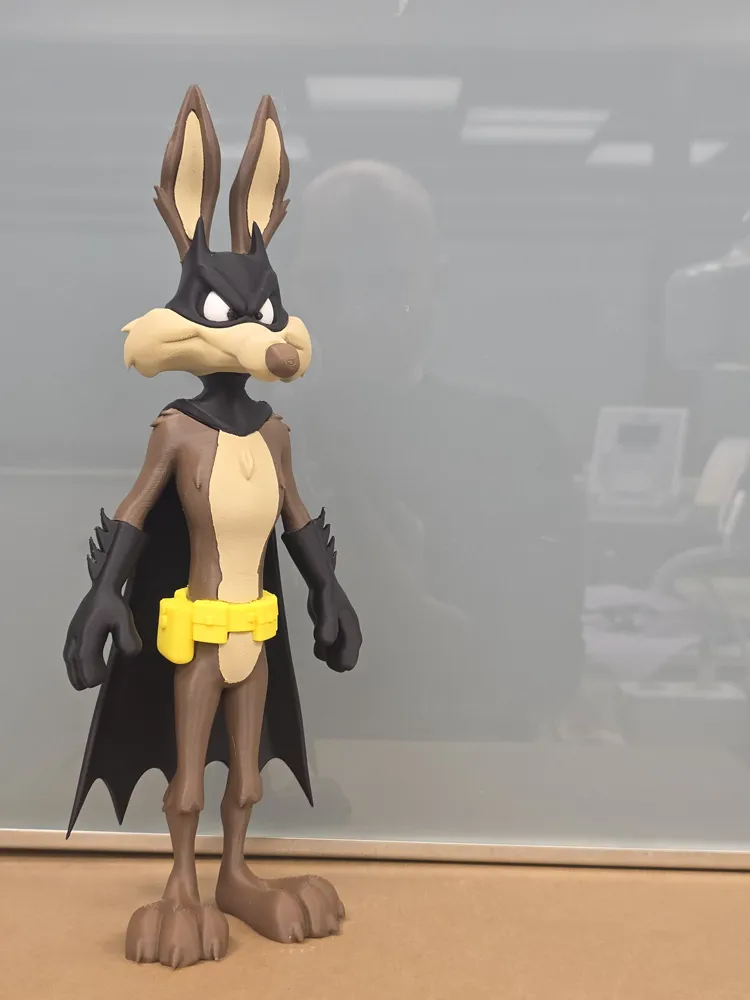 Wile E. Coyote als Batman / KEIN AMS – Kostenloses 3D-Druckmodell ...