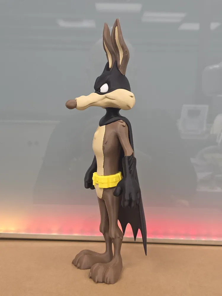 Wile E. Coyote als Batman / KEIN AMS – Kostenloses 3D-Druckmodell ...