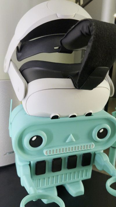 Oculus Quest 3 Robot Stand by ronnievv MakerWorld: Download Free 3D Models