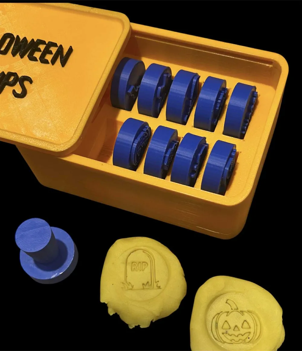 10 Pc Stamp Organizer - Free 3D Print Model - MakerWorld