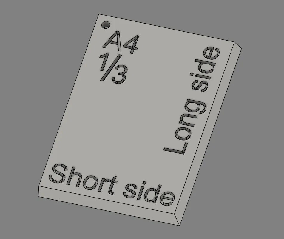 A4三つ折り by Ghost MakerWorld：無料3Dモデルをダウンロード