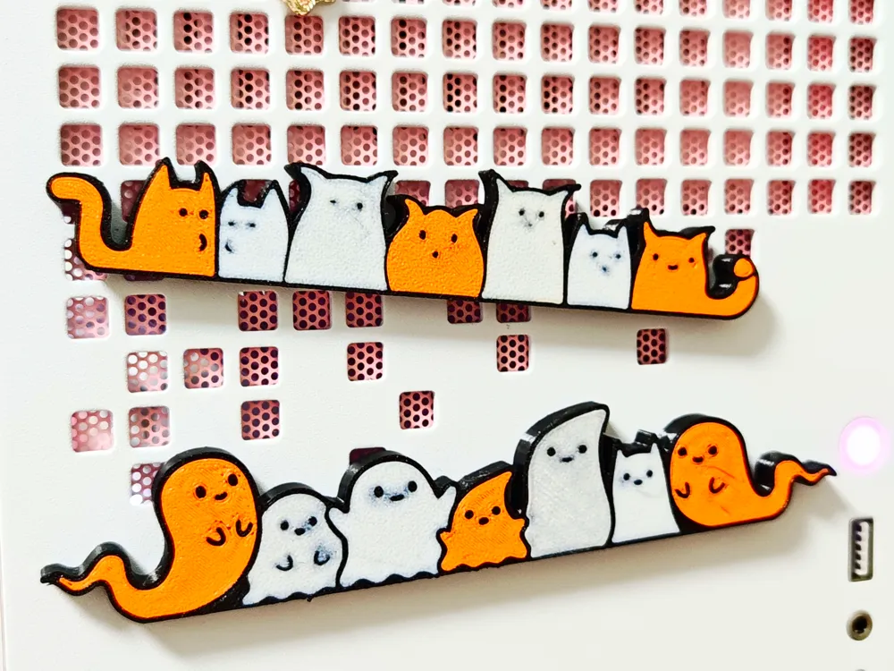 Ghost Fridge Magnet Photo Clip Ghost Fridge Sticker by Ahlang ...