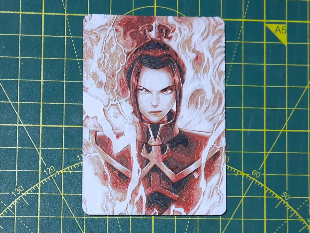 MTG Commander Deck Box Inlay Azula Hueforge - Free 3D Print Model ...