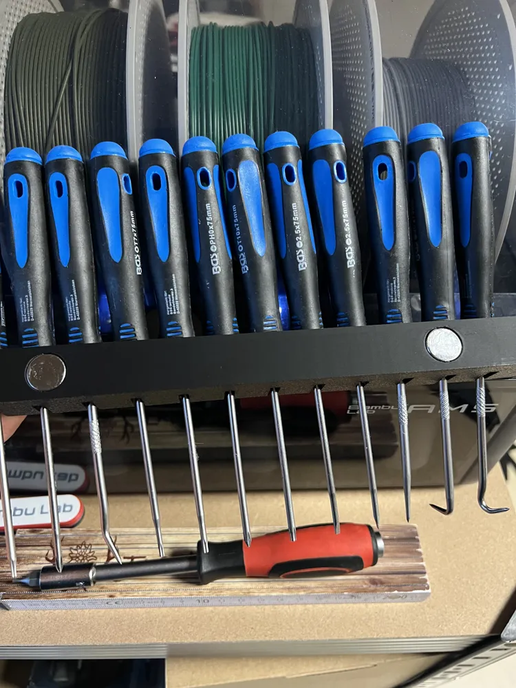 Magnetic Screwdriver Holder by Thomas MakerWorld: Download Free 3D Models