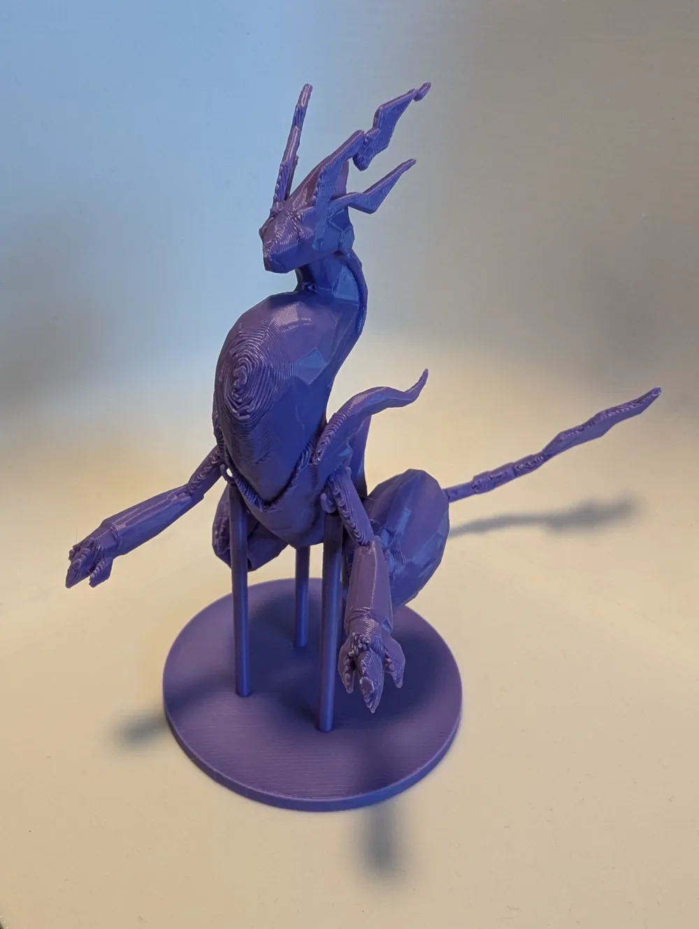 Miraidon Battle Form Low Poly - Free 3D Print Model - MakerWorld