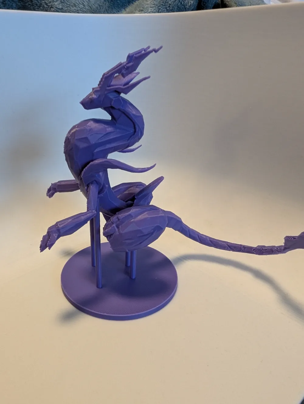 Miraidon Battle Form Low Poly - Free 3D Print Model - MakerWorld
