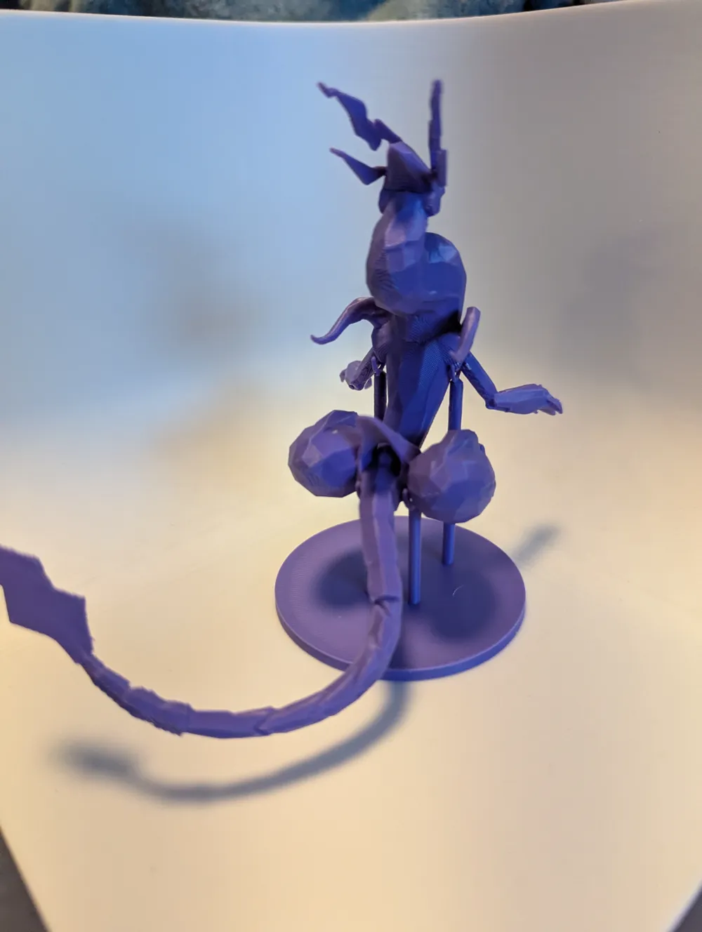 Miraidon Battle Form Low Poly - Free 3D Print Model - MakerWorld