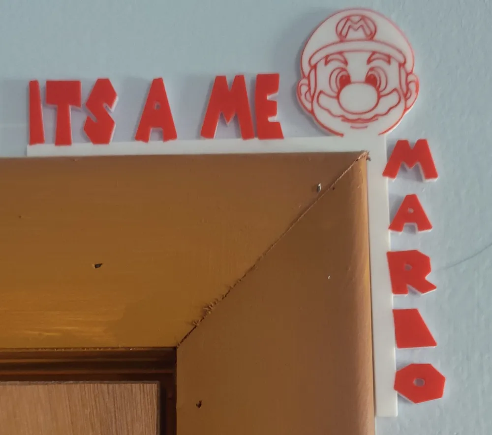 Mario Door Trim by Uncle Joeys Creations - MakerWorld