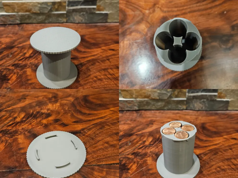 Universal Spool Weight For Pennies (X1/P1 AMS) by DoodlePrinting ...