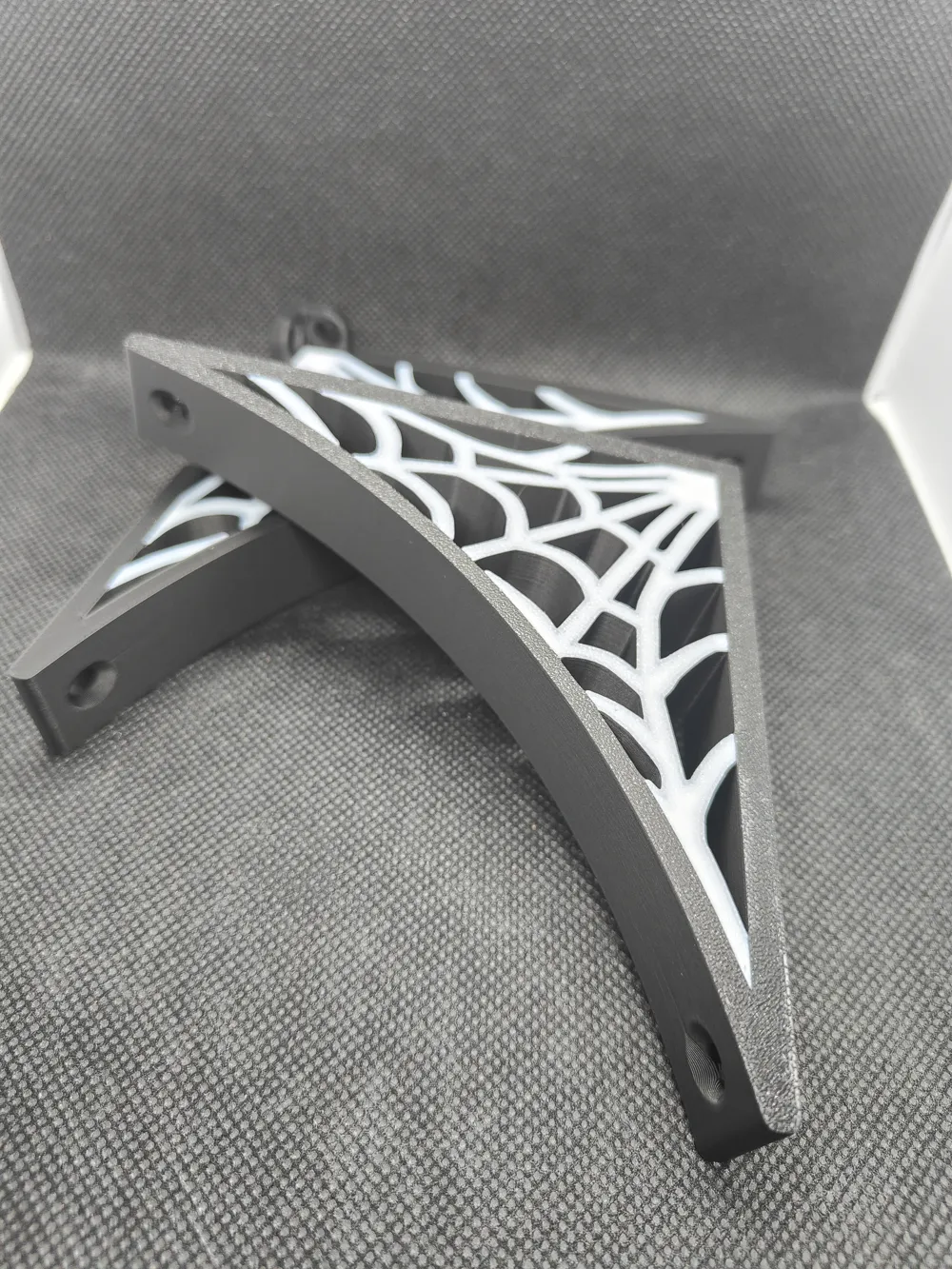 Spider Web Shelf Bracket - Free 3D Print Model - MakerWorld