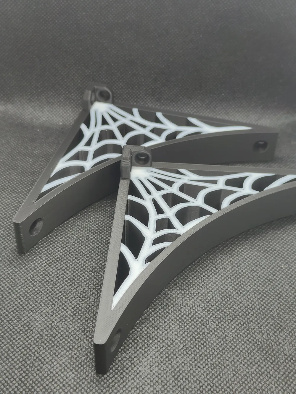 Spider Web Shelf Bracket - Free 3D Print Model - MakerWorld
