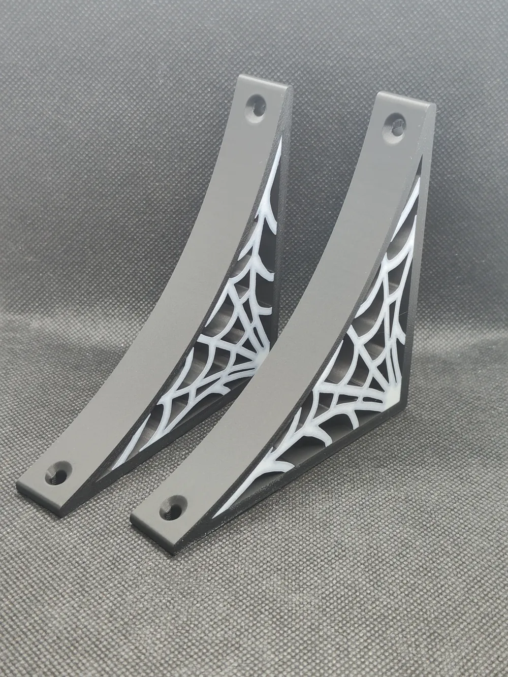 Spider Web Shelf Bracket - Free 3D Print Model - MakerWorld