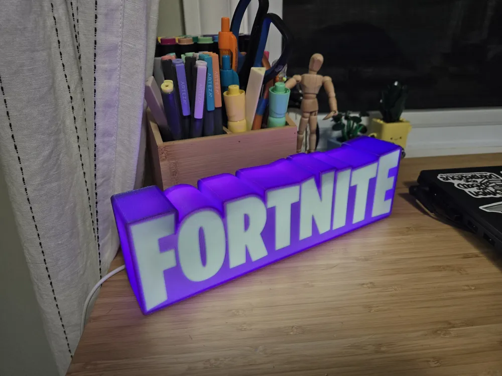 Fortnite Lightbox - Free 3D Print Model - MakerWorld