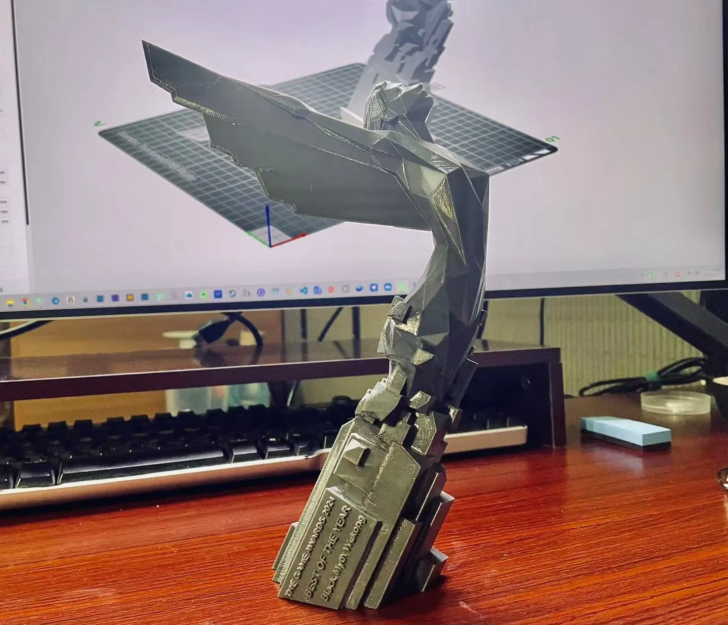 TGA Trophy + Black Myth: Wukong Award Plaque Remixed by AllanM ...