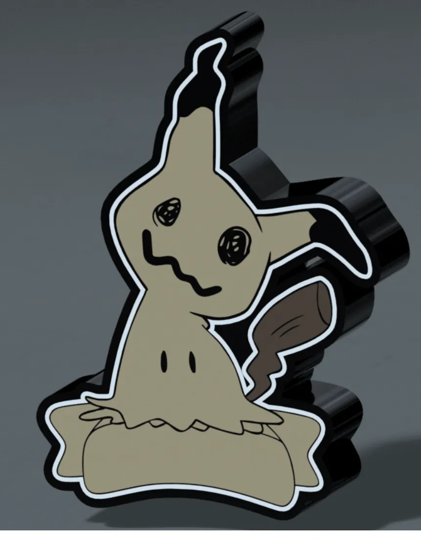 Mimikyu Lamp by Mr Morningstar - MakerWorld