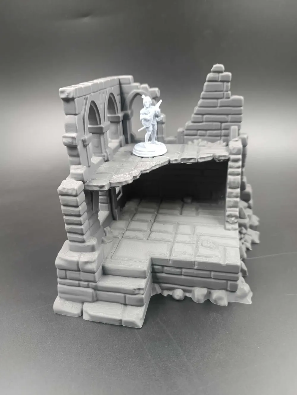 Miniature Wargaming – Ruins V2 TTRPG / RPG / DnD by drakeforge3d MakerWorld: Download Free 3D Models