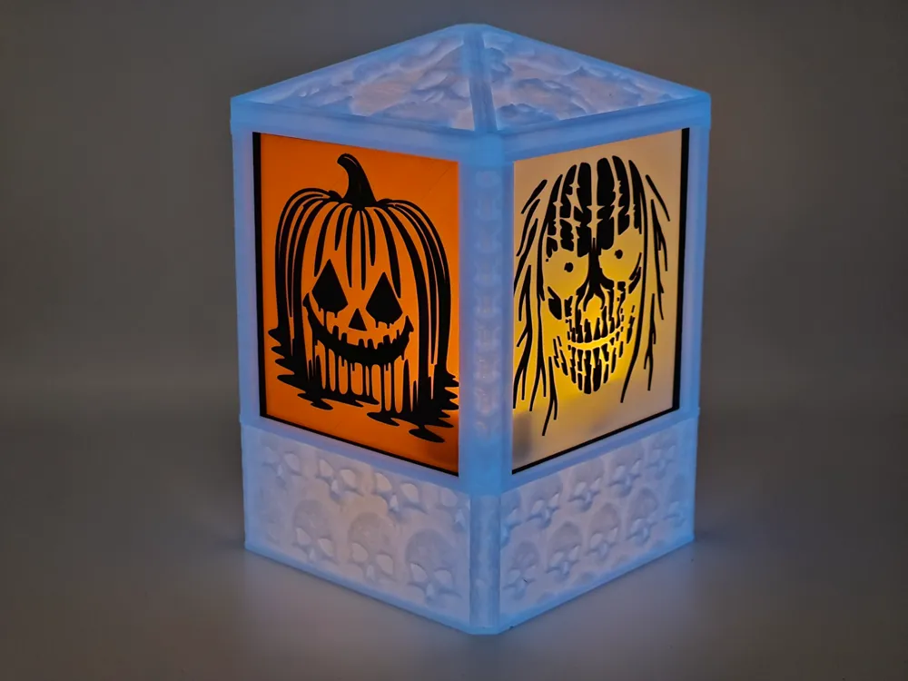 The Tealight Morph-o'-Lantern (Swappable panels) by Kardes.Design ...