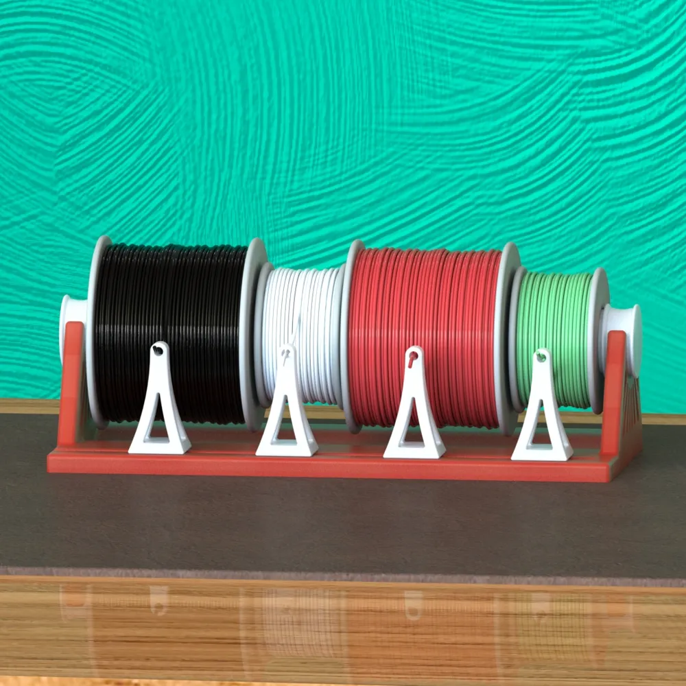 The ReelRack ~ Wire Spool Holder by Charleston 3D Studio MakerWorld ...
