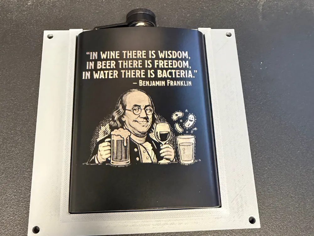 F1 Ultra Hip flask Jig - Free 3D Print Model - MakerWorld