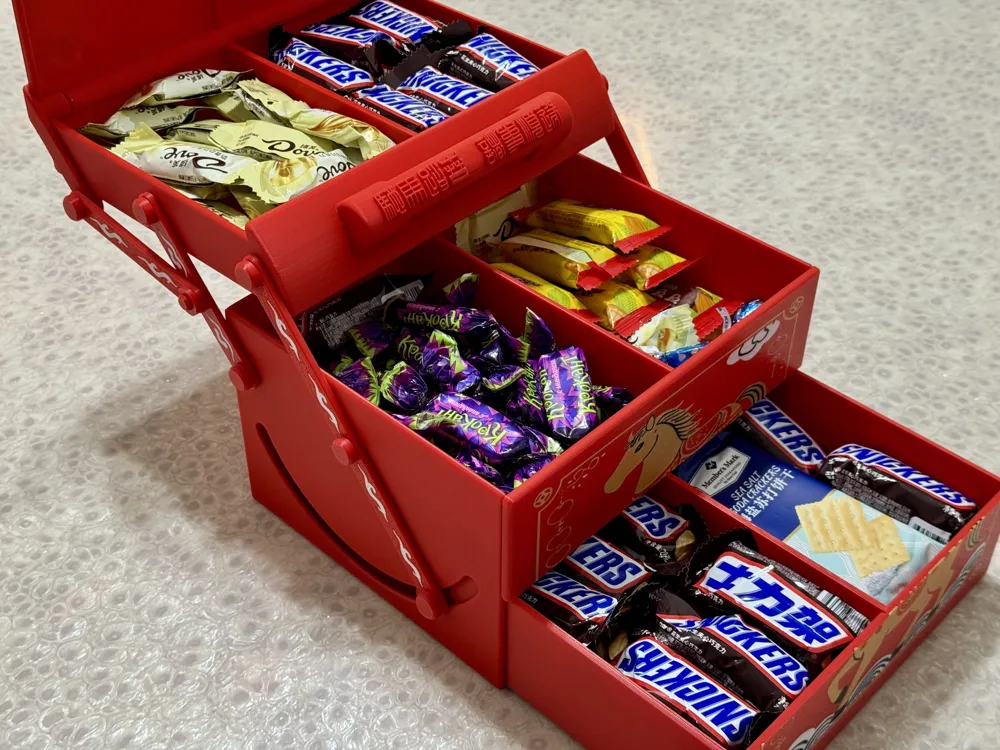 Antique Style Year of the Horse New Year Snack/Food/Dried Fruit/Jewelry ...