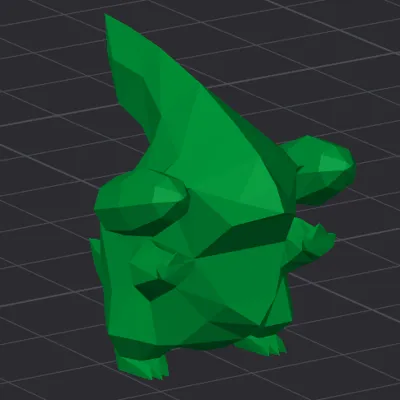 Pokemon Low Poly Gengar 来自 Emkaythree - MakerWorld