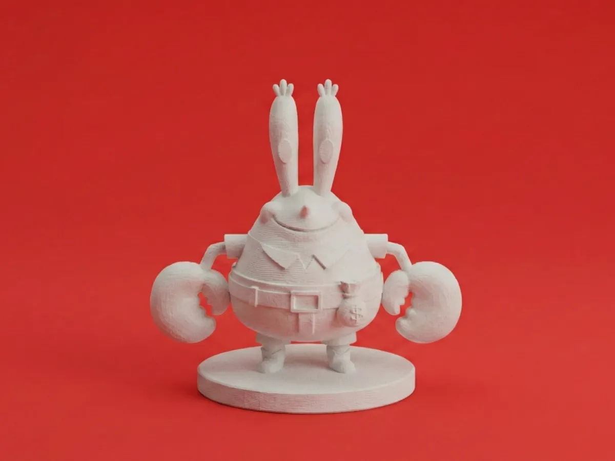 Mr. Krabs – SpongeBob SquarePants - Free 3D Print Model - MakerWorld