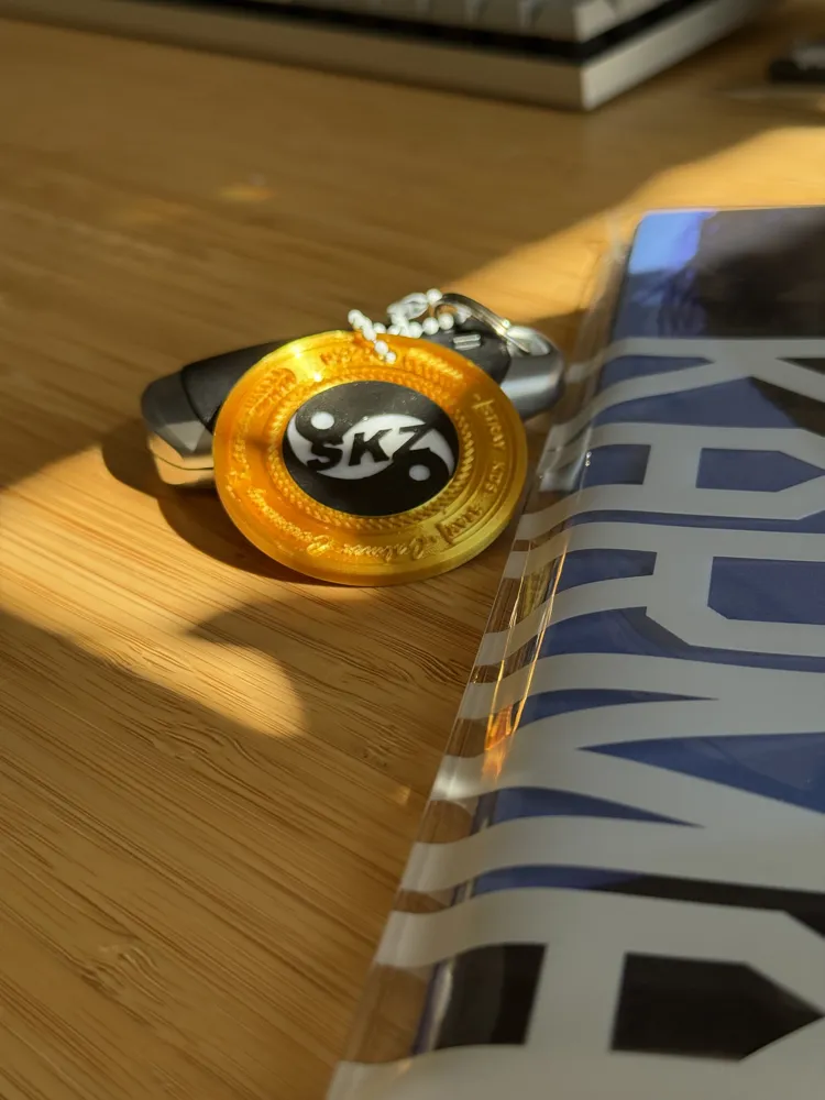 Double sided Stray Kids Karma Coin Keychain - Free 3D Print Model ...