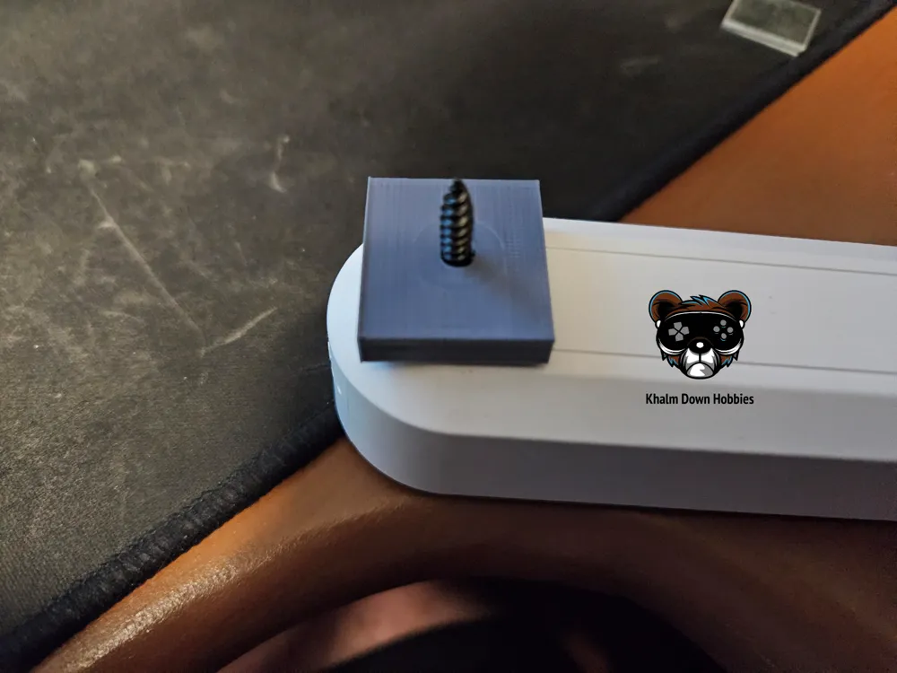 Square Plate holder for LED Desk Lamp Magnetic Mount by Khalm Down ...