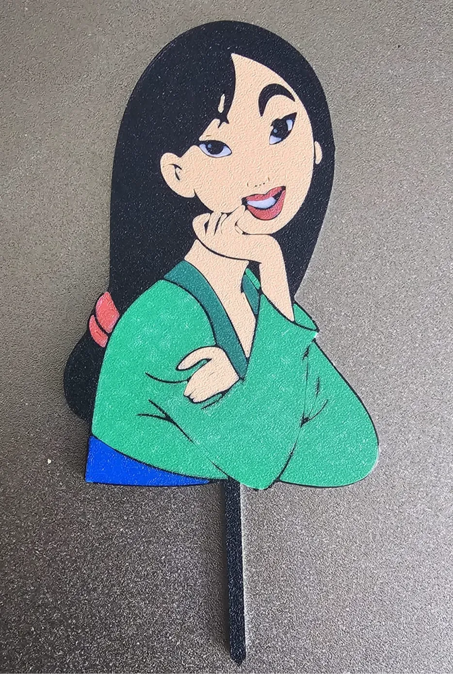 Topper de pastel de Mulan por NFORCE3DMakerWorld: Descarga Modelos 3D ...