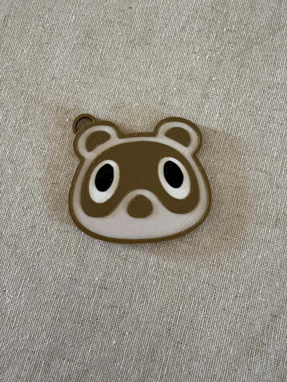 Llavero/Etiqueta de mapache residente de la isla - Modelo de impresión ...