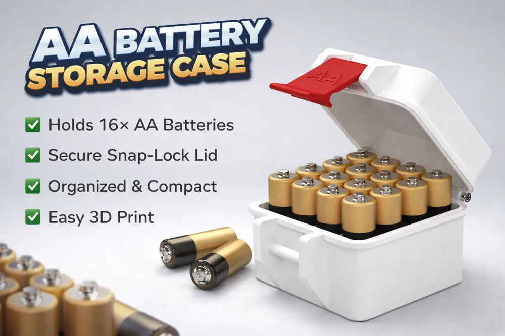 Storage Box V3 AA - Free 3D Print Model - MakerWorld